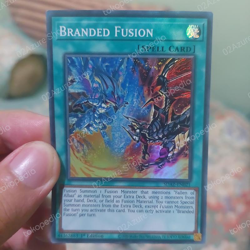 Branded Fusion - Super Rare 1st SDAZ yugioh - Shop | Tokopedia