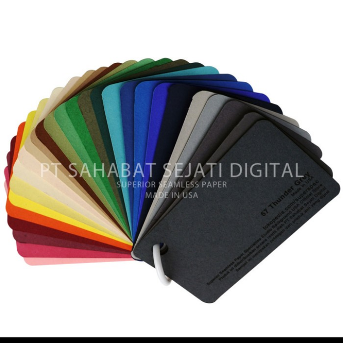 Jual color chart background - Jakarta Pusat - Superior Seamless Paper ...