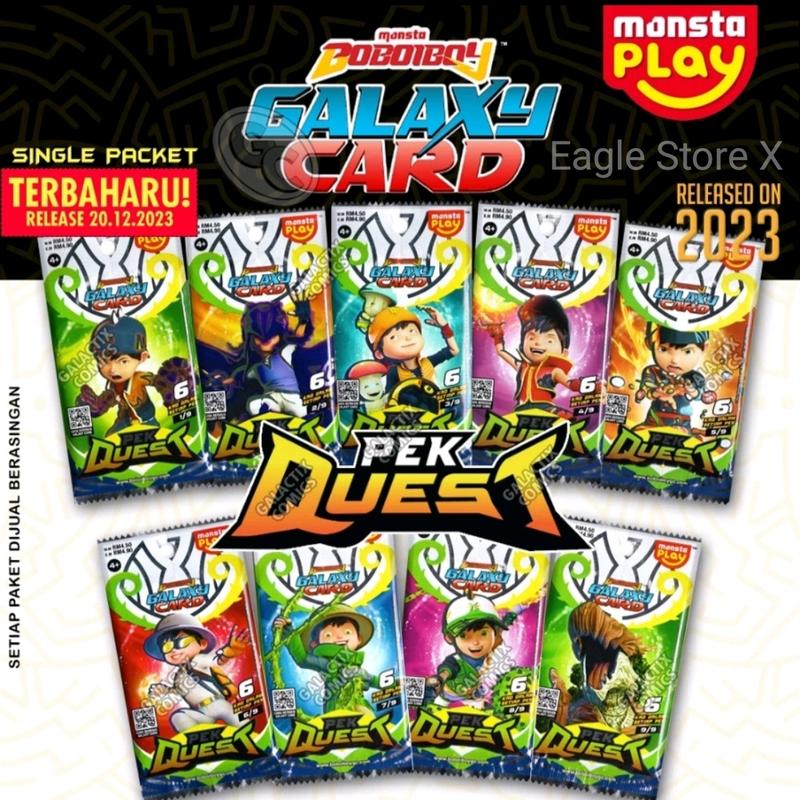 Boboiboy Galaxy Card Pek Quest Satuan - Shop | Tokopedia