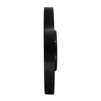 Promo Jam Dinding SEIKO Analog QXA791J Quite Sweep Mat Black Case Dark ...