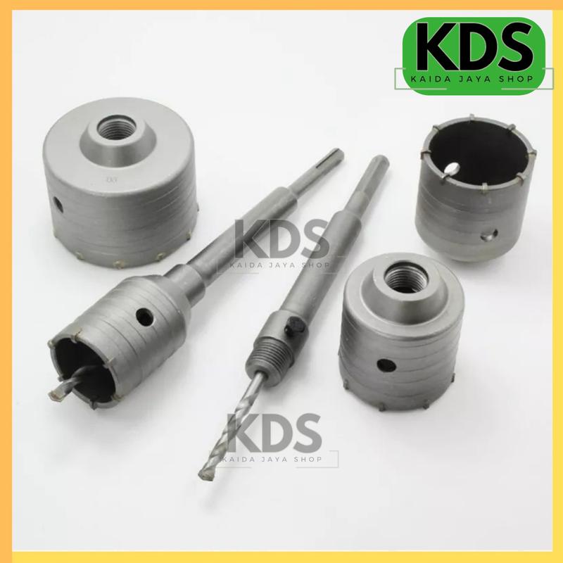 [SET 25 30 35MM] Mata Bor Hole Saw Pelubang Beton Tembok Pipa AC - Shop ...