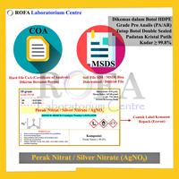 Jual Perak Nitrat / Silver Nitrate / Argentous Nitrate / AgNO3 Merck 99 ...