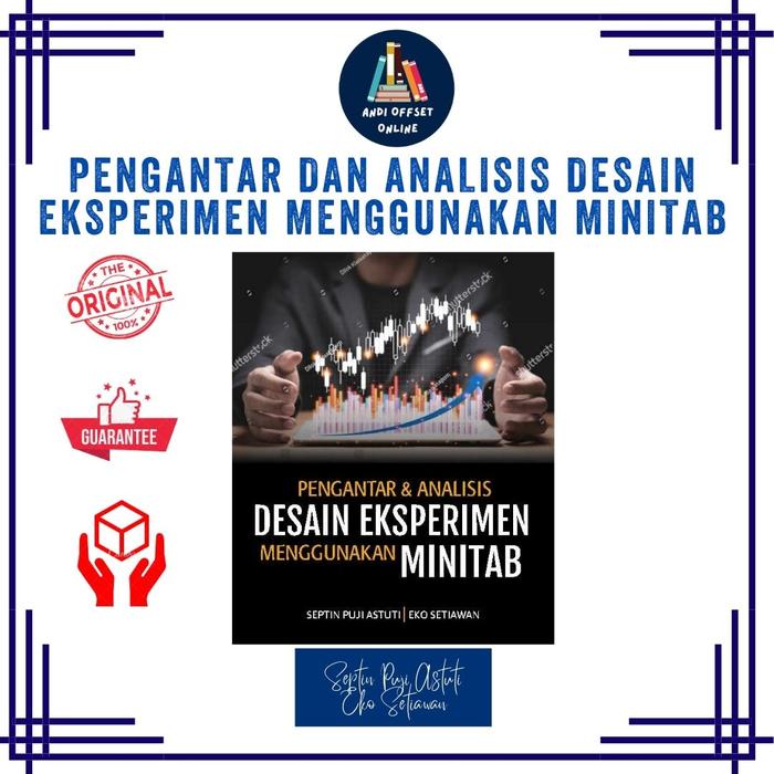 Jual Pengantar dan Analisis Desain Eksperimen Menggunakan MINITAB - Kab ...