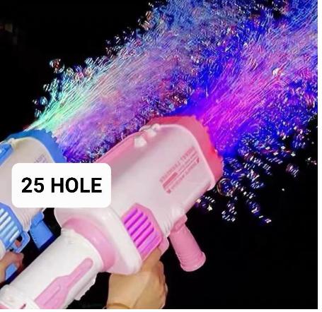 Tembakan Balon Gelembung Sabun Bazoka 25 Mata /BUBBLE BAZOKA RM Mainan ...