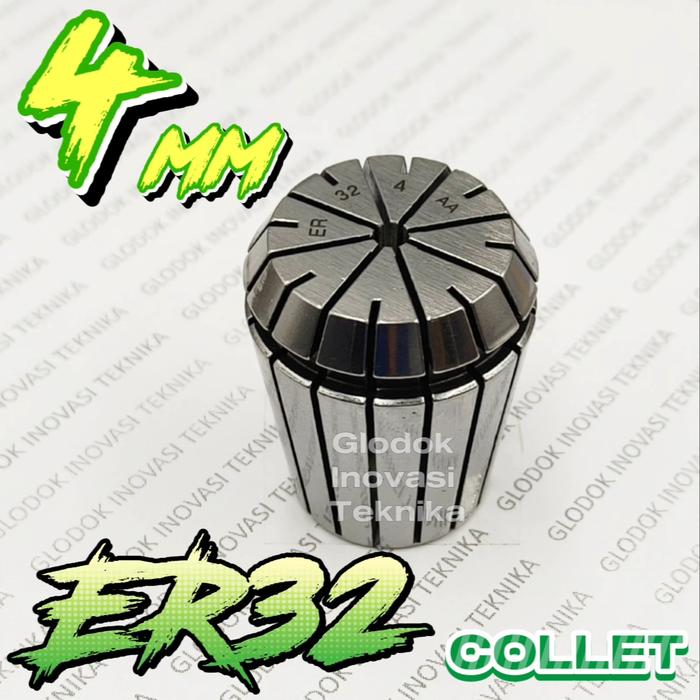 Jual Collet Colet Chuck ER32 ER 32 CNC Router Milling Arbor Mata 4mm 4 ...