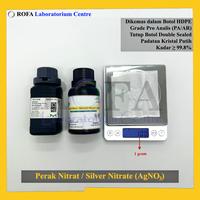 Jual Perak Nitrat / Silver Nitrate / Argentous Nitrate / AgNO3 Merck 99 ...