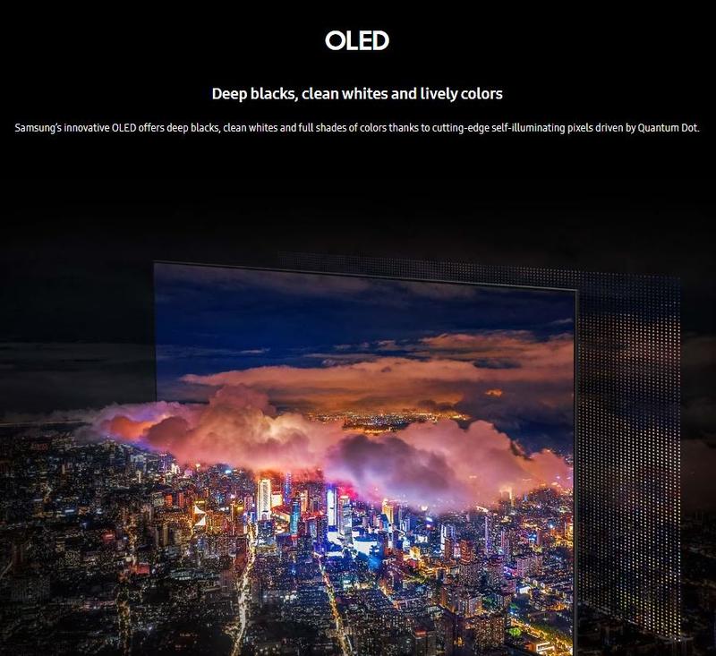 SAMSUNG 55S90C OLED SMART TV UHD 4K HDR 55 INCH DOLBY ATMOS VISION NEW ...