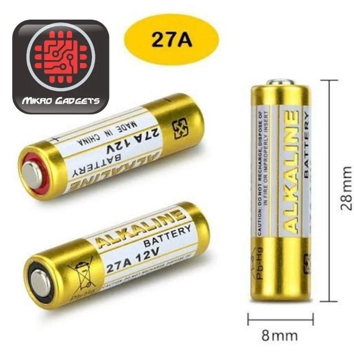 baterai remote mobil 27A 12v battery - Shop | Tokopedia