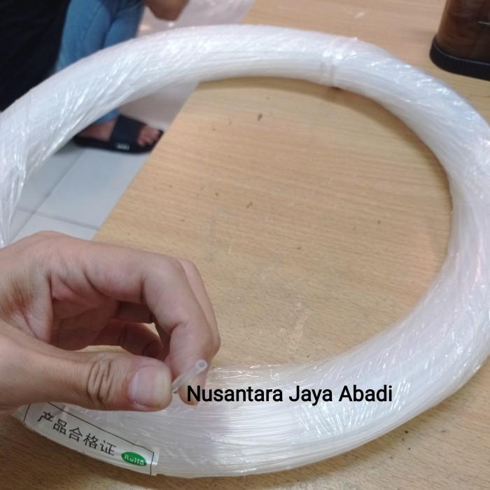 Jual Selang PTFE Hose Transparan Bening 1.58 x 3.17 mm OD 1/8 ...