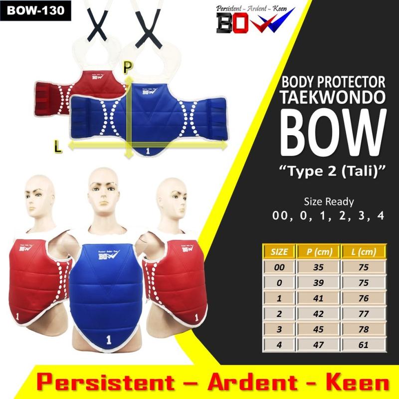 Body Protector Taekwondo Hogu Hugo BOW Pelindung Badan Dada - Shop ...