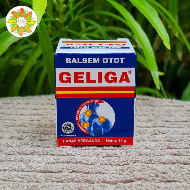 Balsem Otot Geliga 10 gr Panas Berganda Membantu Meredakan Nyeri Otot ...