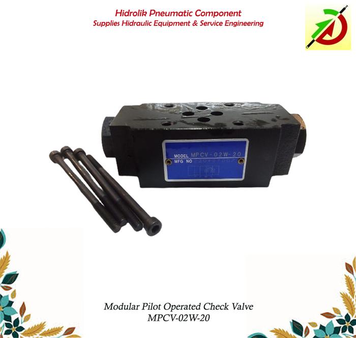 Jual Modular Pilot Operated Check Valve MPCV-02W-20 - Jakarta Barat ...
