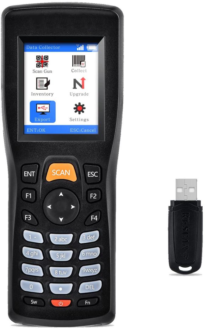 Promo Iware DC108 Mini Data Collector Barcode Scanner 1D PDT Wireless ...