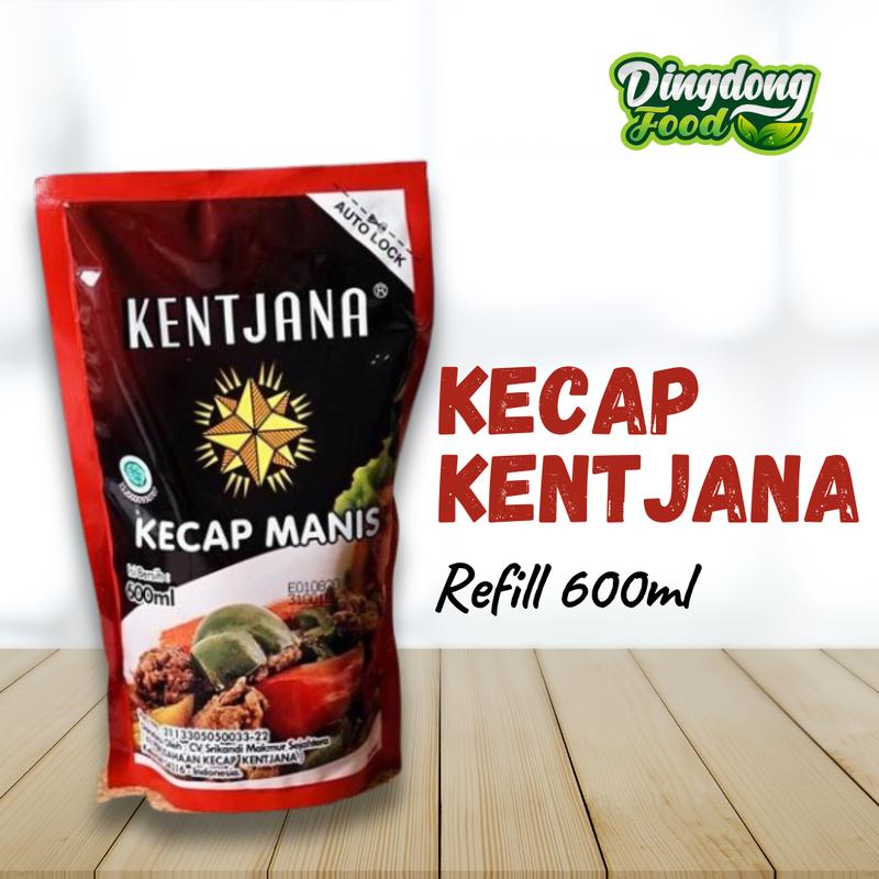 Kecap Kentjana Kecap Manis Cap Kencana Khas Kebumen Pouch 60 - Shop ...