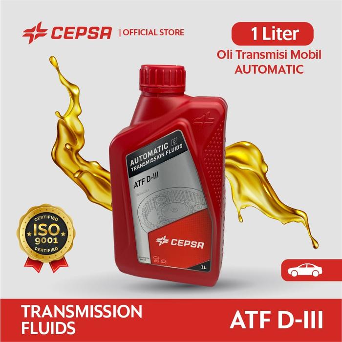 Jual Oli Transmisi Matic CEPSA ATF D-III 1 Liter - Kota Tangerang ...