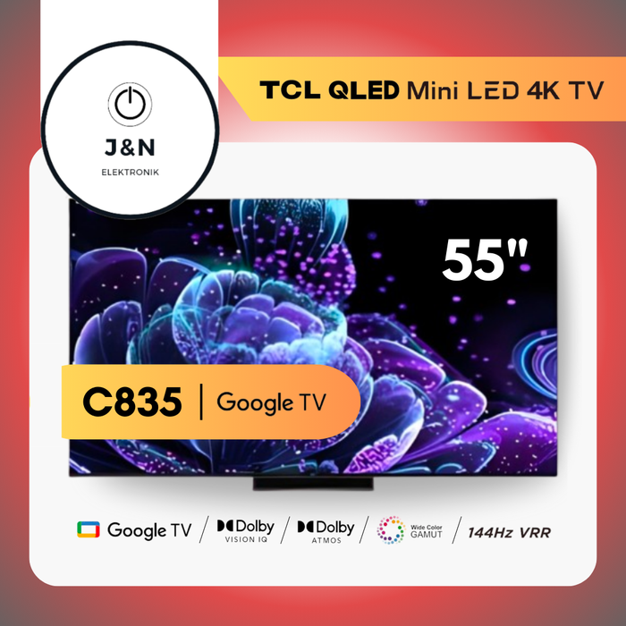 Jual TCL QLED - MINI LED 55 INCH - LED TV TCL 55C835 - UHD 4K - ANDROID ...