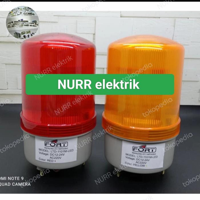 Jual Warning Light Lampu Rotary LED 4 inch LTD-1101M MULTIVOLT 12VDC ...