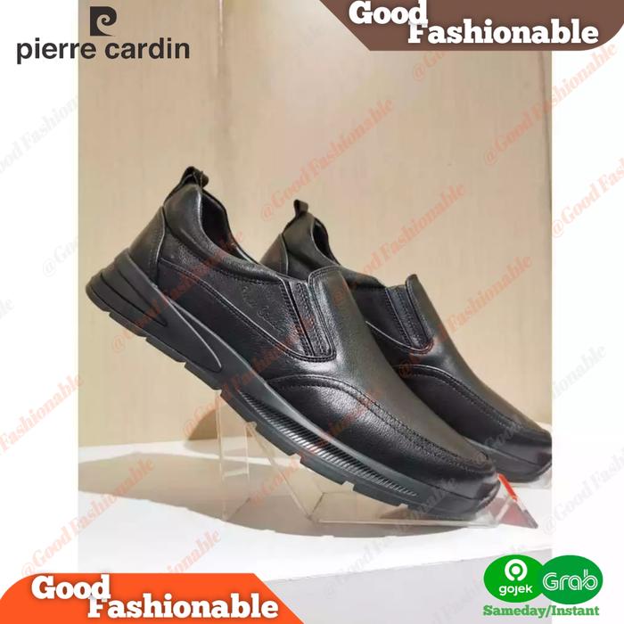 Jual PIERRE CARDIN Sepatu Casual Pria Semi Formal - Hitam, 39 - Kab ...