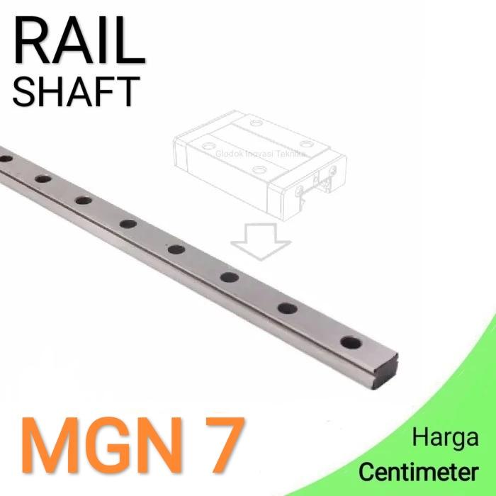 Jual Rail Rel As linear guide MGN7 MGN 7 MGN7H MGN7C 7mm mm CNC ...