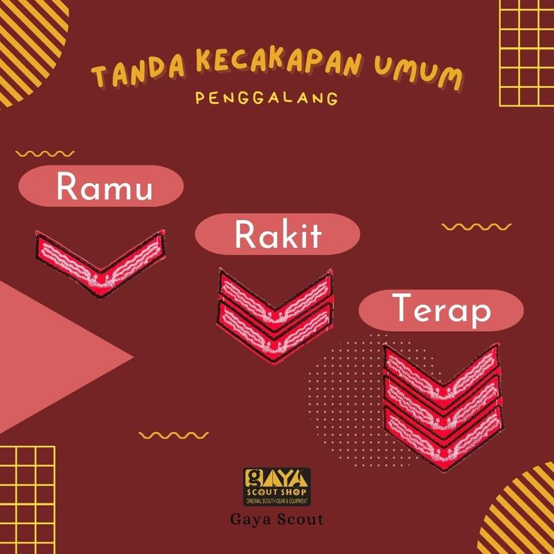 TKU Tanda Kecakapan Umum Penggalang Ramu Rakit Tarap Termurah - Shop ...