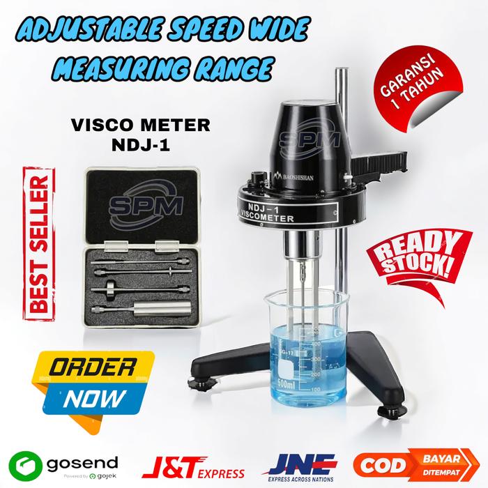 Jual Rotary Viscometer NDJ1 Analog Viscosity Tester Viskometer NDJ-1 ...