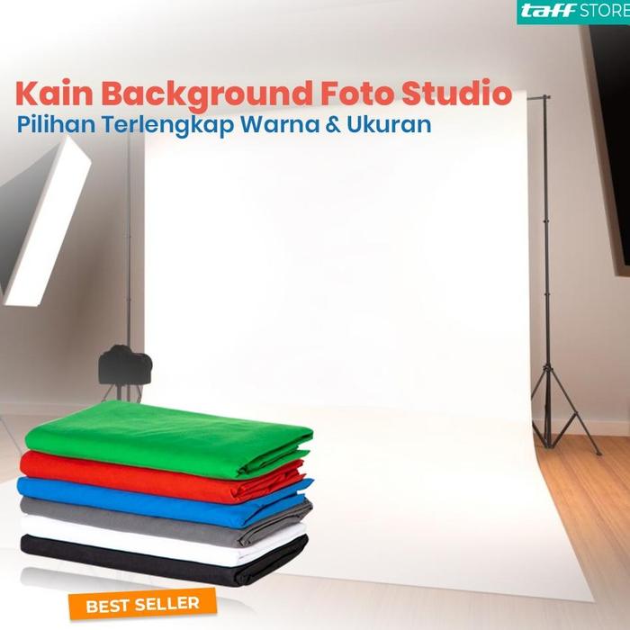 Jual Kain Background Foto Studio Kain Backdrop Green Screen Polos ...