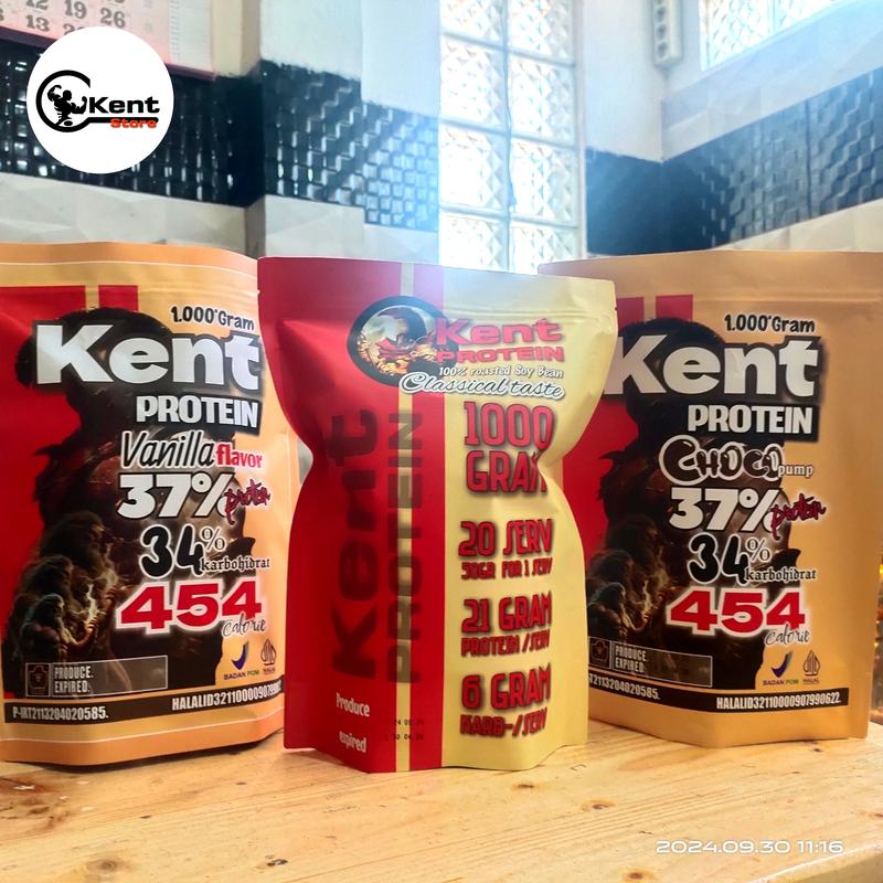 Kent PROTEIN Vanilla Flavor , chocco pump , whey protein otot ,bubuk ...