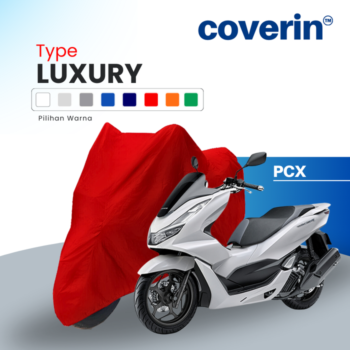 Jual Body Cover Motor PCX Sarung Pelindung Sepeda Motor Parasut ...