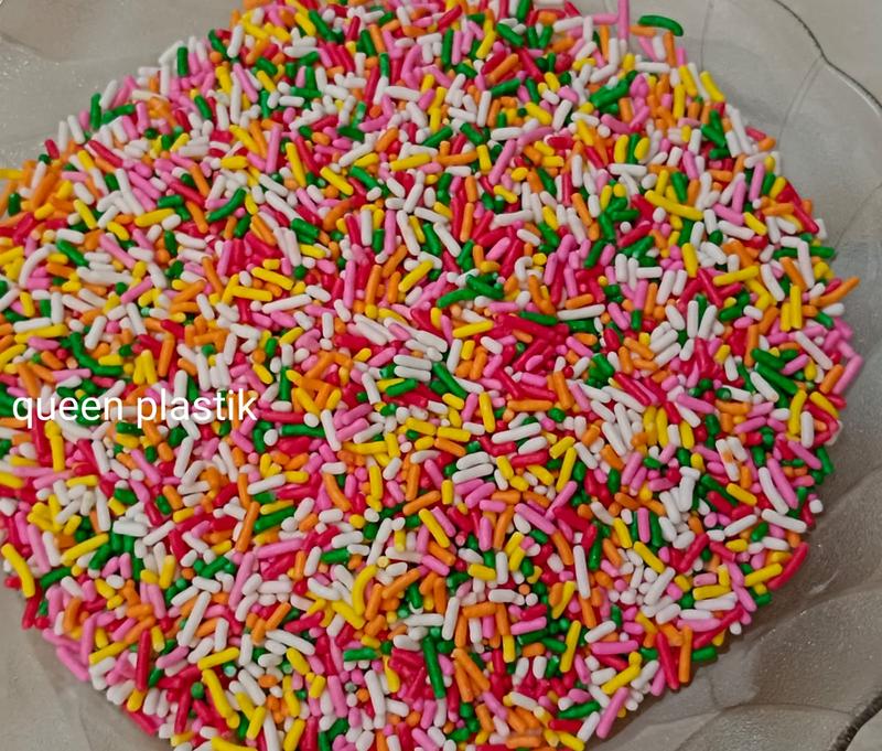 Meses Meises Warna Warni Merk Dunia Mesis Rainbow Topping Murah REPACK ...
