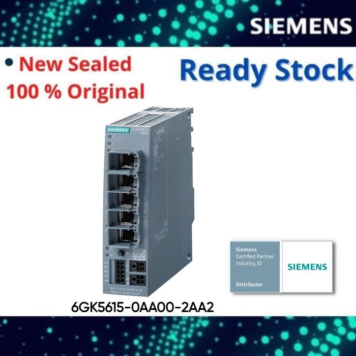 Jual SIEMENS 6GK5615-0AA00-2AA2 SCALANCE S615 LAN router - Kab. Bekasi ...