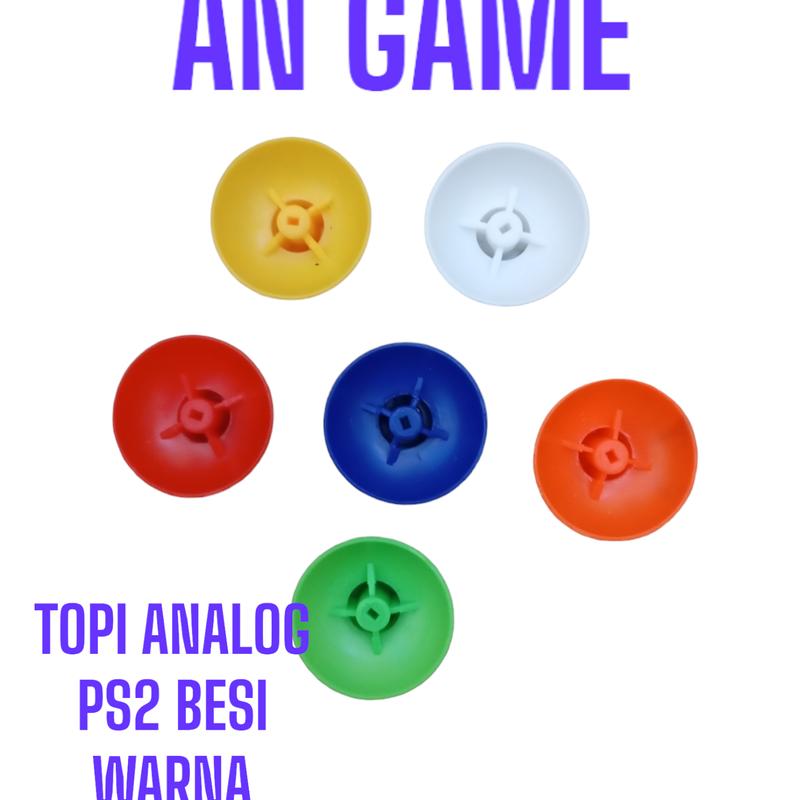 TOPI ANALOG PS2 TIANG BESI WARNA/TOPI/JAMUR STICK PS2 TIANG BESI WARNA ...