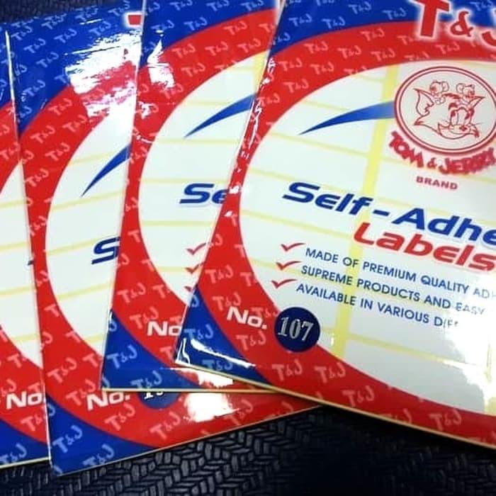 Jual Label Tom & Jerry / Sticker Tom and Jerry Self Adhesive Labels - 1 ...
