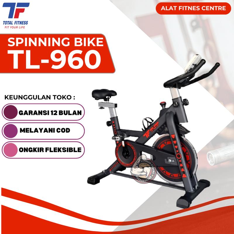 Alat Fitness Sepeda Statis Spinning Bike TL-960 - Shop | Tokopedia