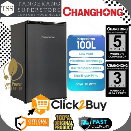 kulkas 1 pintu CHANGHONG CBC-100 super cooling super low watt - Shop ...