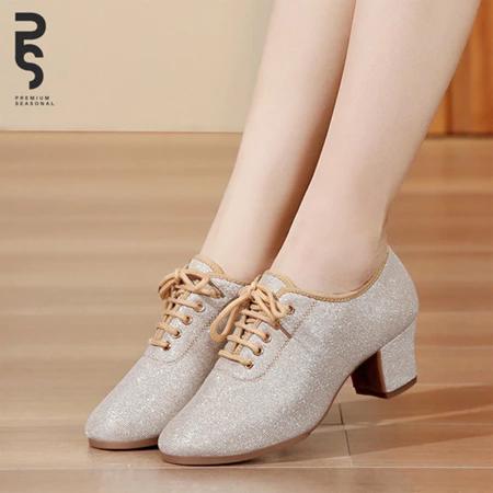 Sepatu Dansa Wanita Casual Latin/ Line Dance Hak 59 - Shop | Tokopedia