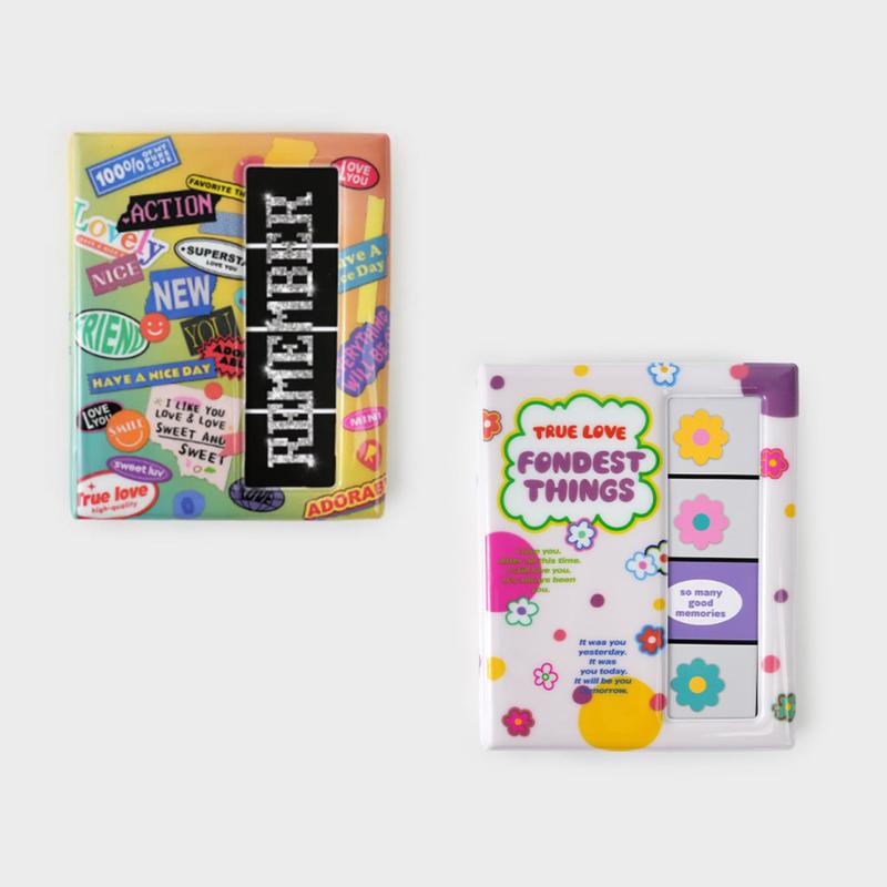 Daiso Korea Wide 4 Cut Collect Book Photo Album - Shop | Tokopedia