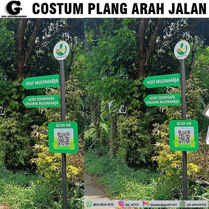 Jual Plang Arah Jalan, Plang toko, Plang usaha, Plang, costum Plang ...