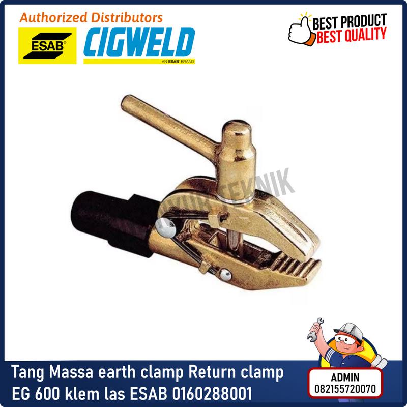 ESAB Tang Massa earth clamp ESAB Return clamp EG 600 klem las - Shop ...