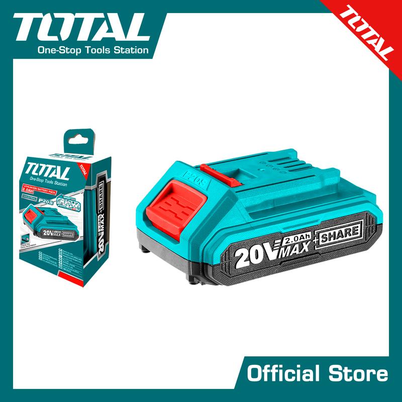 TOTAL Lithium-Ion battery pack TFBLI20011 - Shop | Tokopedia
