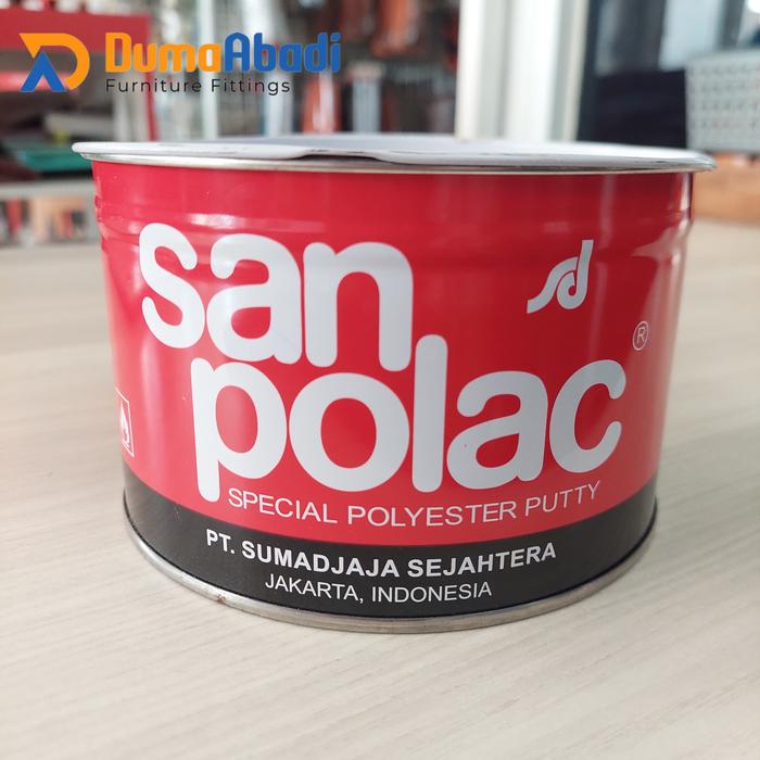 Jual Dempul Plastik Serbaguna Sanpolac 1kg Dempul Kayu Besi Plastik ...