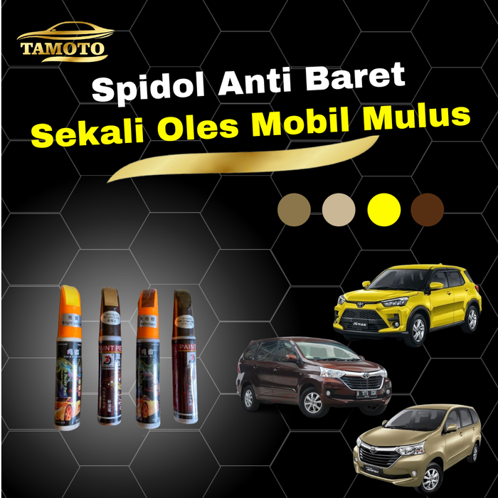 Promo Spidol penghilang goresan body motor mobil / Cat oles ...