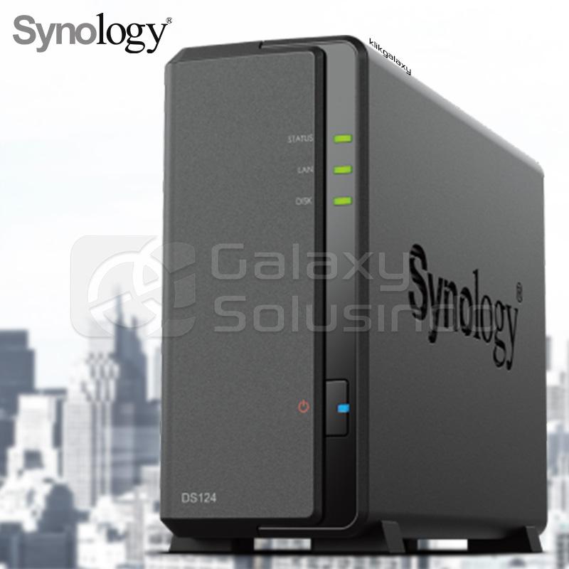 SYNOLOGY DS124 1 HardDisk Bay Diskstation - Shop | Tokopedia
