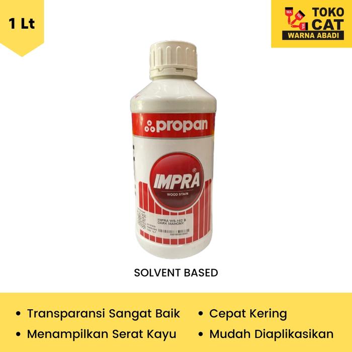 Jual PROPAN IMPRA WOODSTAIN WS - 162 WARNA MUDA 1 LITER - ROTAN GREY ...