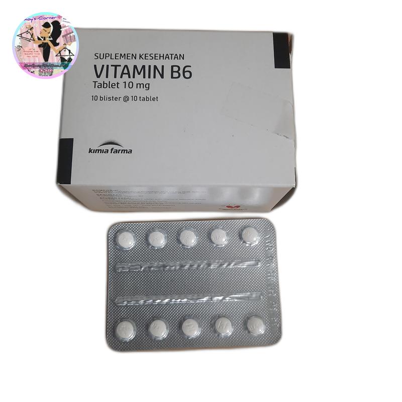 Vitamin B6 Tablet 10mg per strip - Shop | Tokopedia