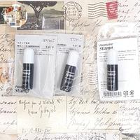 Jual Midori self ink stamp. Stempel Midori ori Japan - Dog set 2 stamps ...