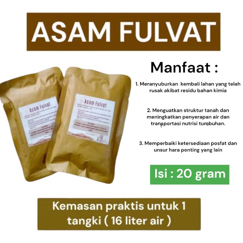 ASAM FULVAT UNTUK TANAMAN - Shop | Tokopedia
