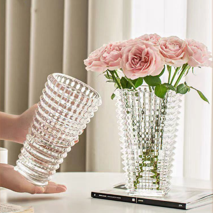 Jual Vas Bunga Kaca Hiasan Meja Minimalis / Classico Glass Vase 3822 ...