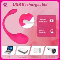 Jual Medical Silicone Bullet Egg Vibrator with App Control - Jakarta ...