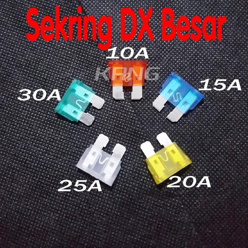 Fuse DX Sikring Sekring Tancap Tusuk Keramik Standard Besar - Shop ...
