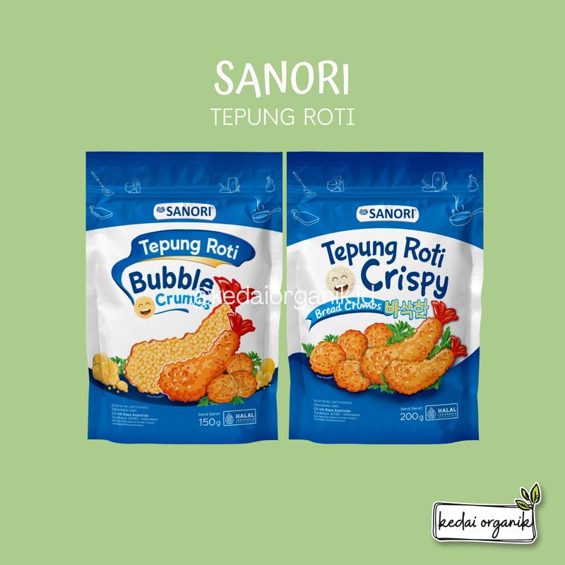Sanori Tepung Roti Bubble Crumb / Sanori Tepung Roti Crispy - Shop ...